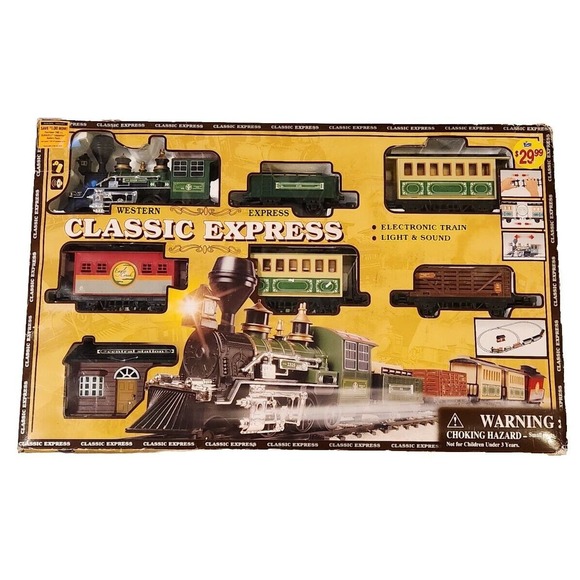 Lionel | Toys | Rare Western Classic Express Complete Train Set Battery ...